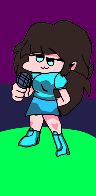 Angel The hedgehog fnf mod - ibisPaint