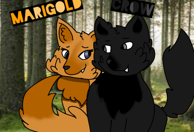 Marigold x crow - ibisPaint