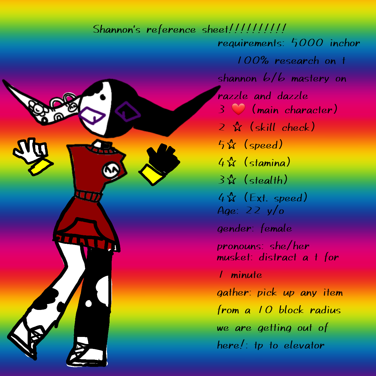 shannon's ref sheet - ibisPaint