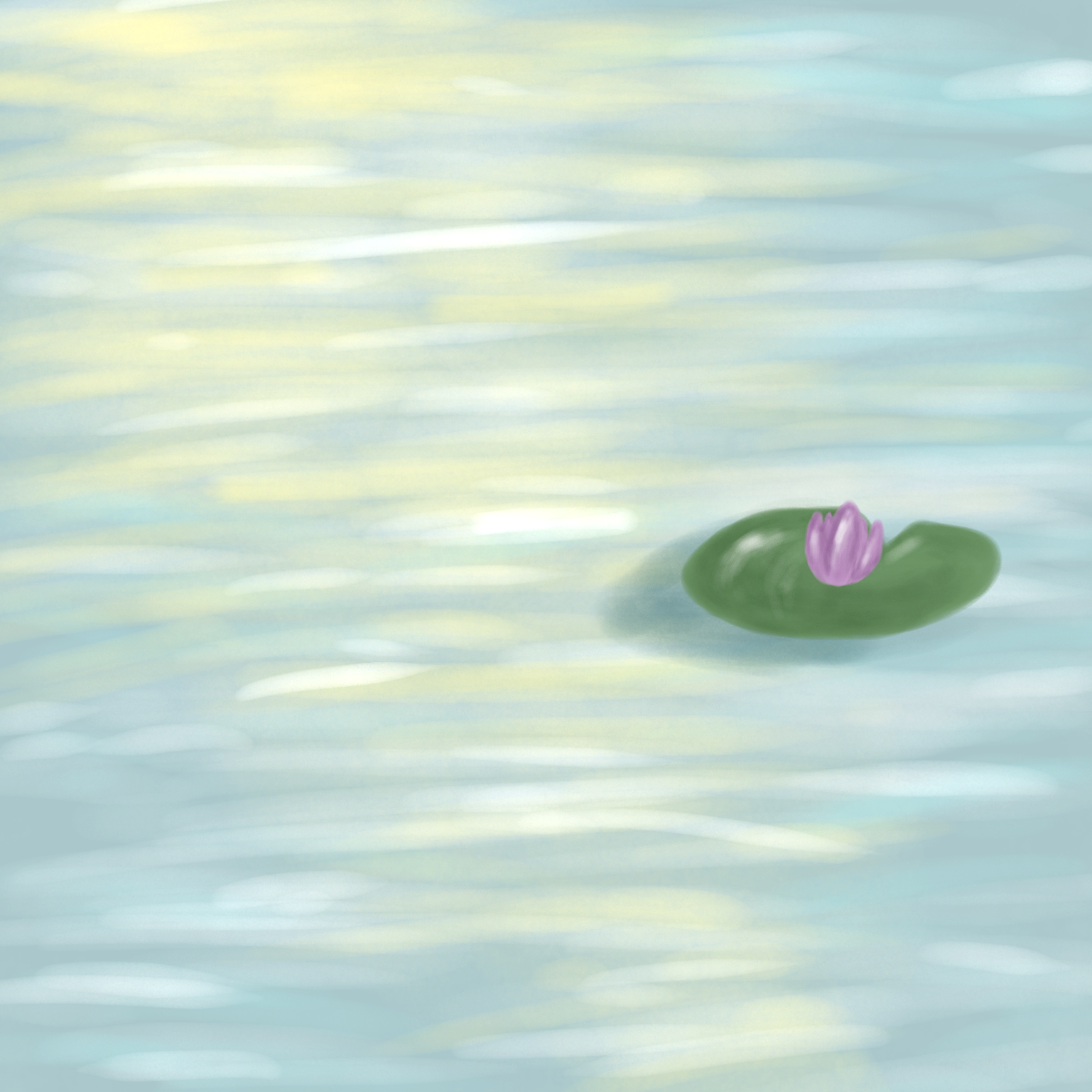 Sunrise On The Lake - ibisPaint