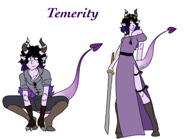 Tiefling- dnd character - ibisPaint