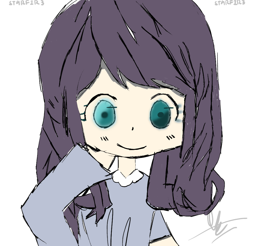 random tracing but made it bad - ibisPaint