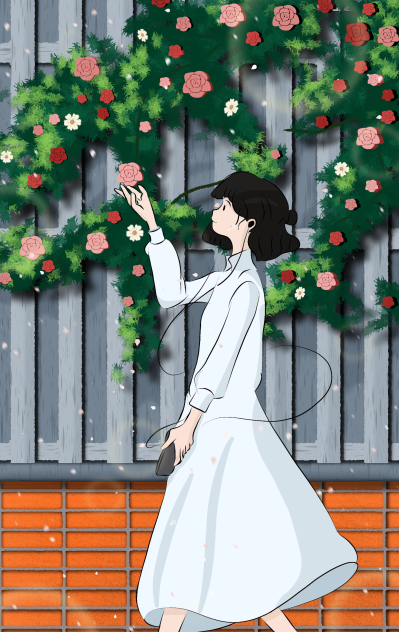 Flower Road - ibisPaint