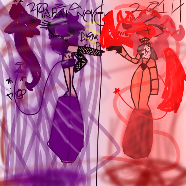 💜enemies - ibisPaint