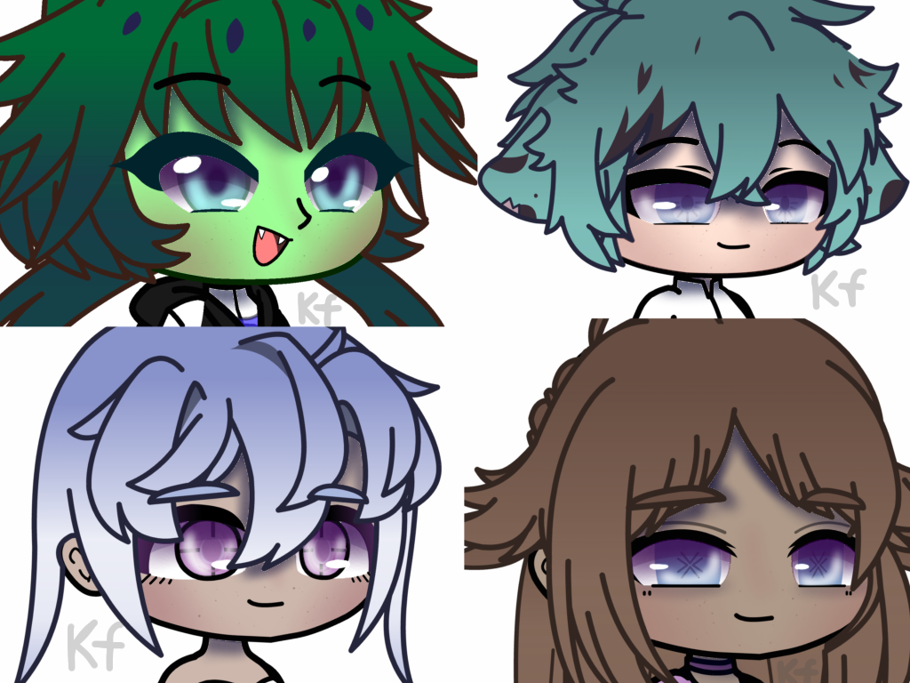 Gacha faces - ibisPaint
