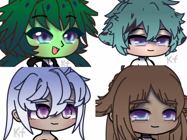 Gacha faces - ibisPaint