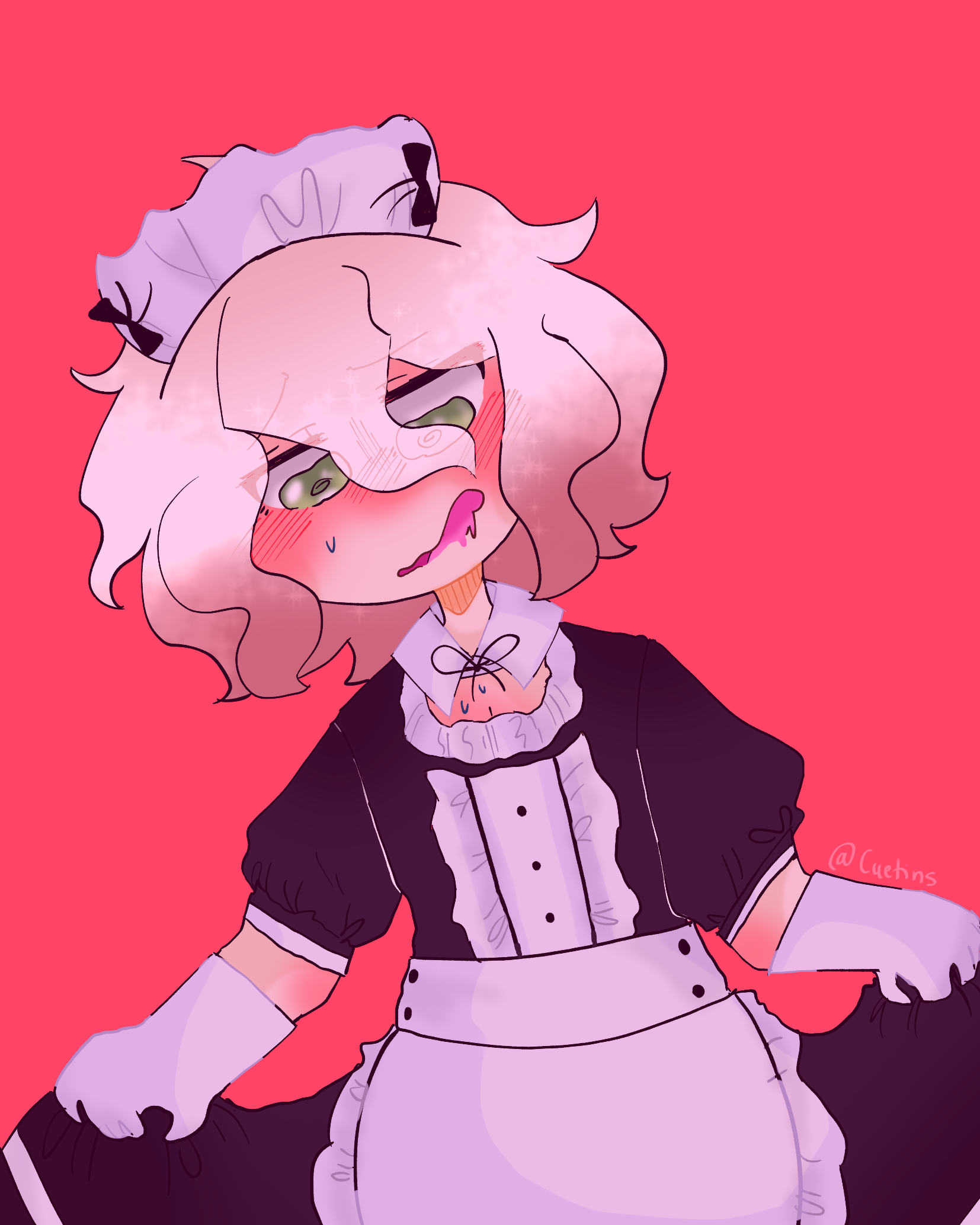 🍀 Nagito Maid 🍀 - ibisPaint