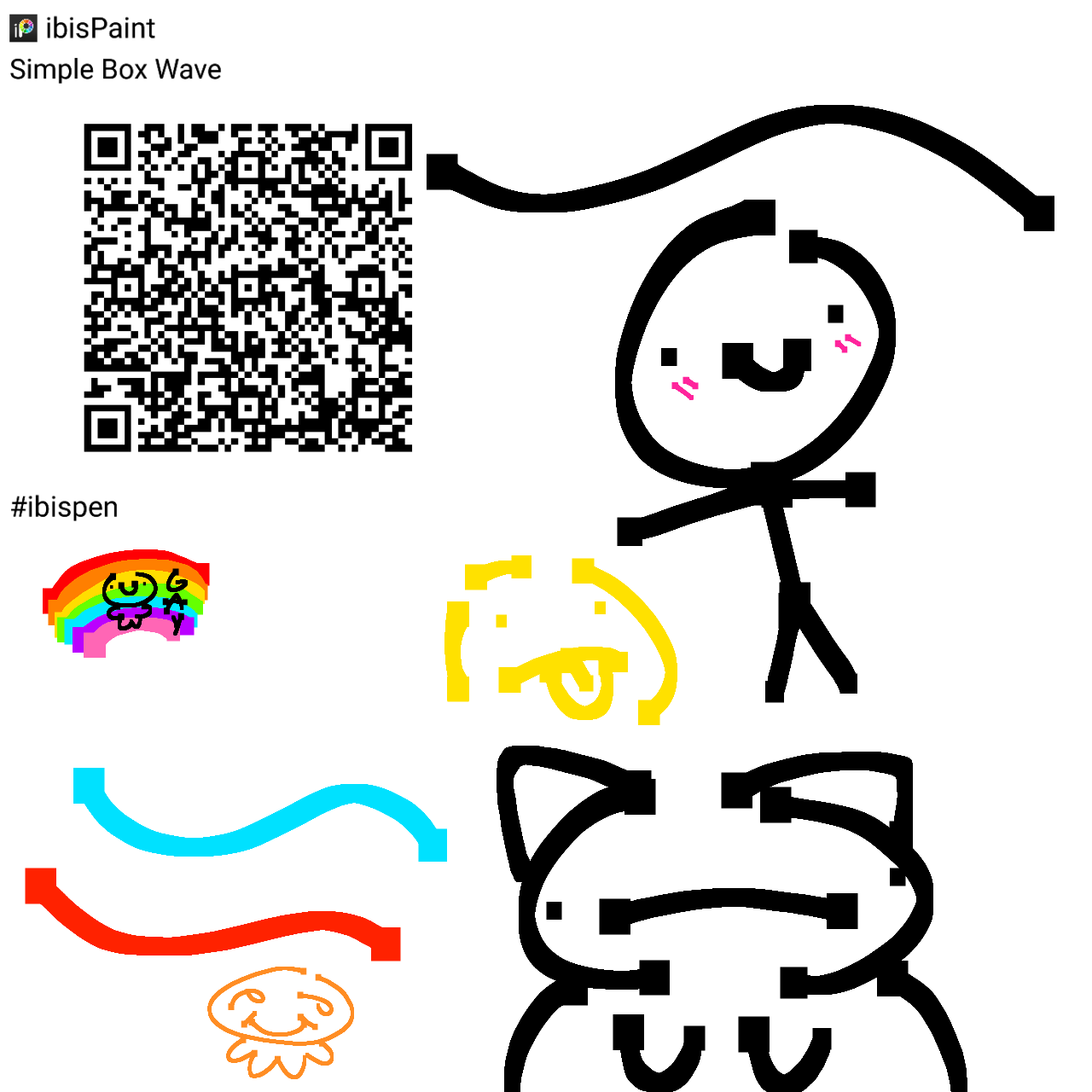 Simple Box Wave - ibisPaint
