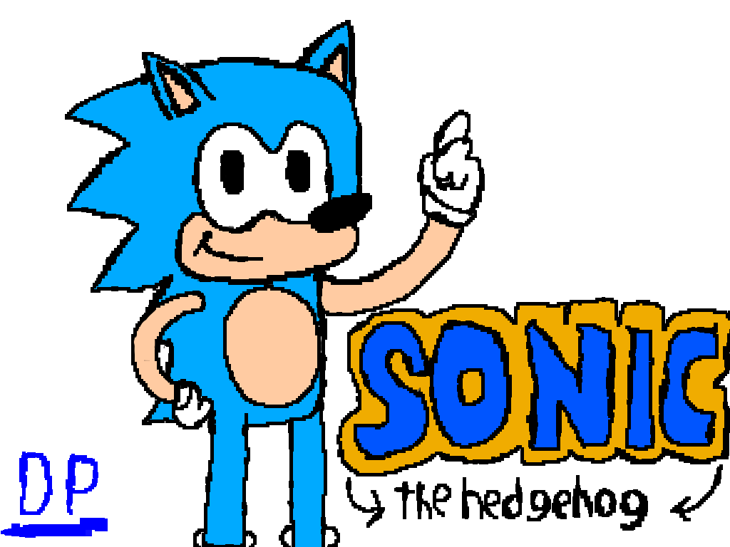 Sonic The Hog - ibisPaint
