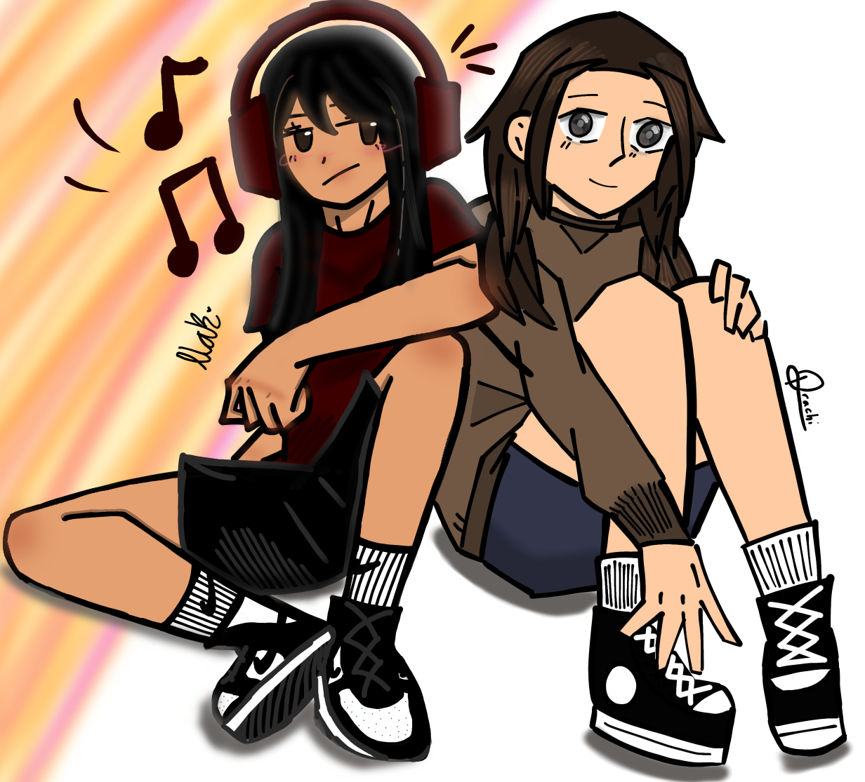 Summertime friendship - ibisPaint