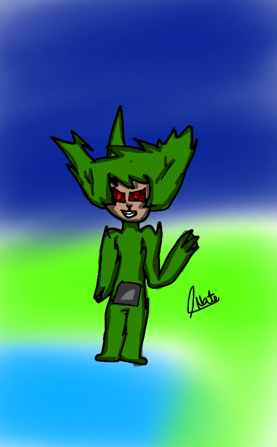 dipsy del lago que feo me quedo - ibisPaint