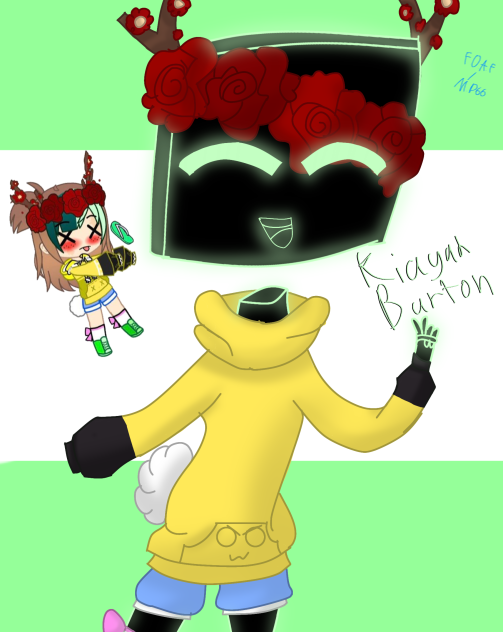 Kiayah Burton as a jasb OC - ibisPaint