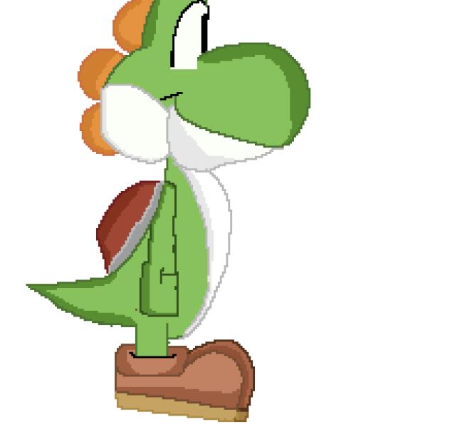 Yoshi sprite - ibisPaint