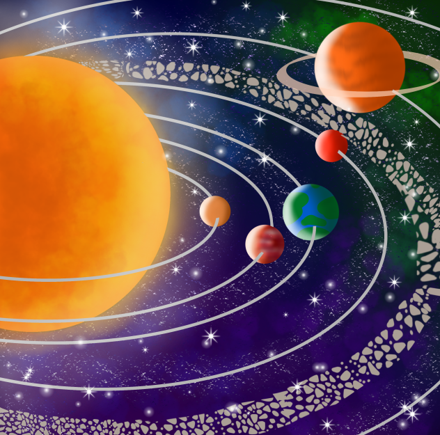 Galaxy (Solar system) - ibisPaint