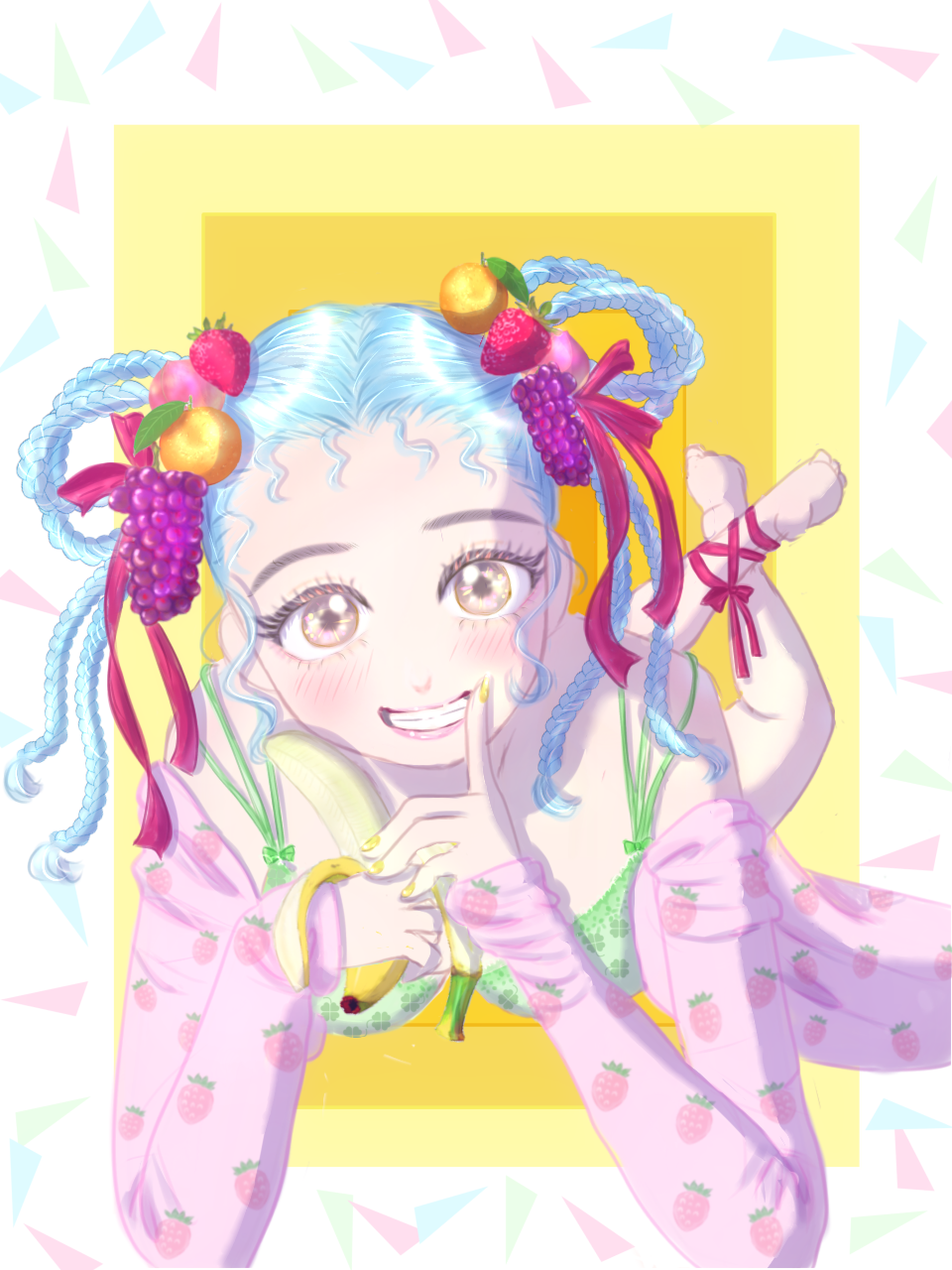 fruits girl - ibisPaint