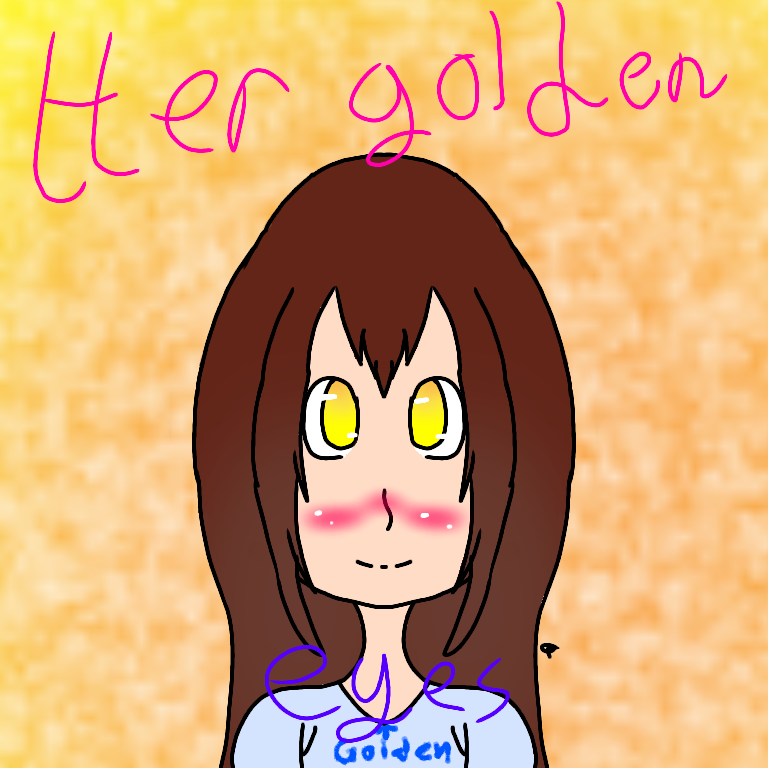 Her Golden Eyes - ibisPaint