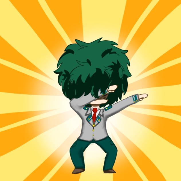 Dabbing Deku ArT - ibisPaint