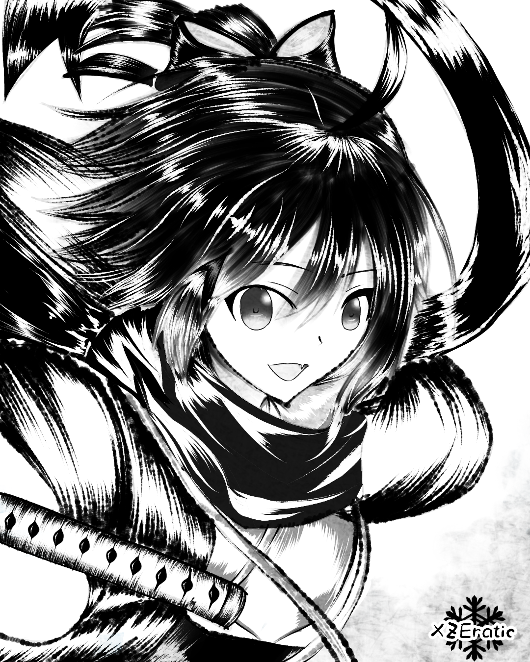 Sakura Saber Fan art [OC] - ibisPaint