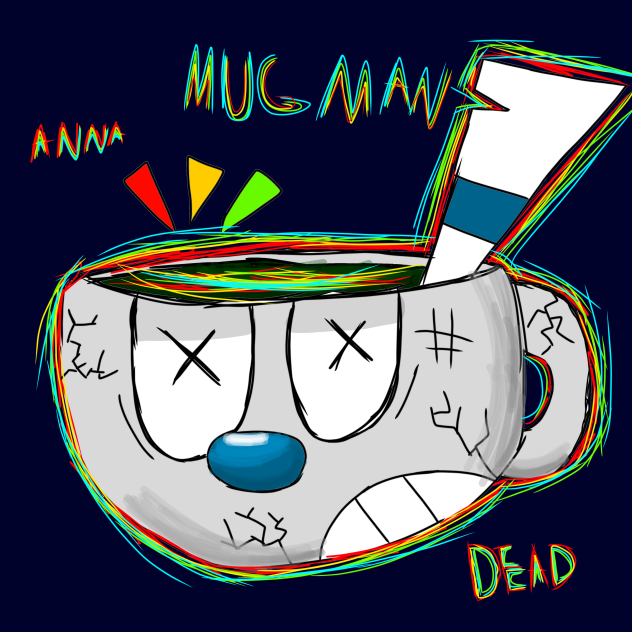 dead mugman - ibisPaint