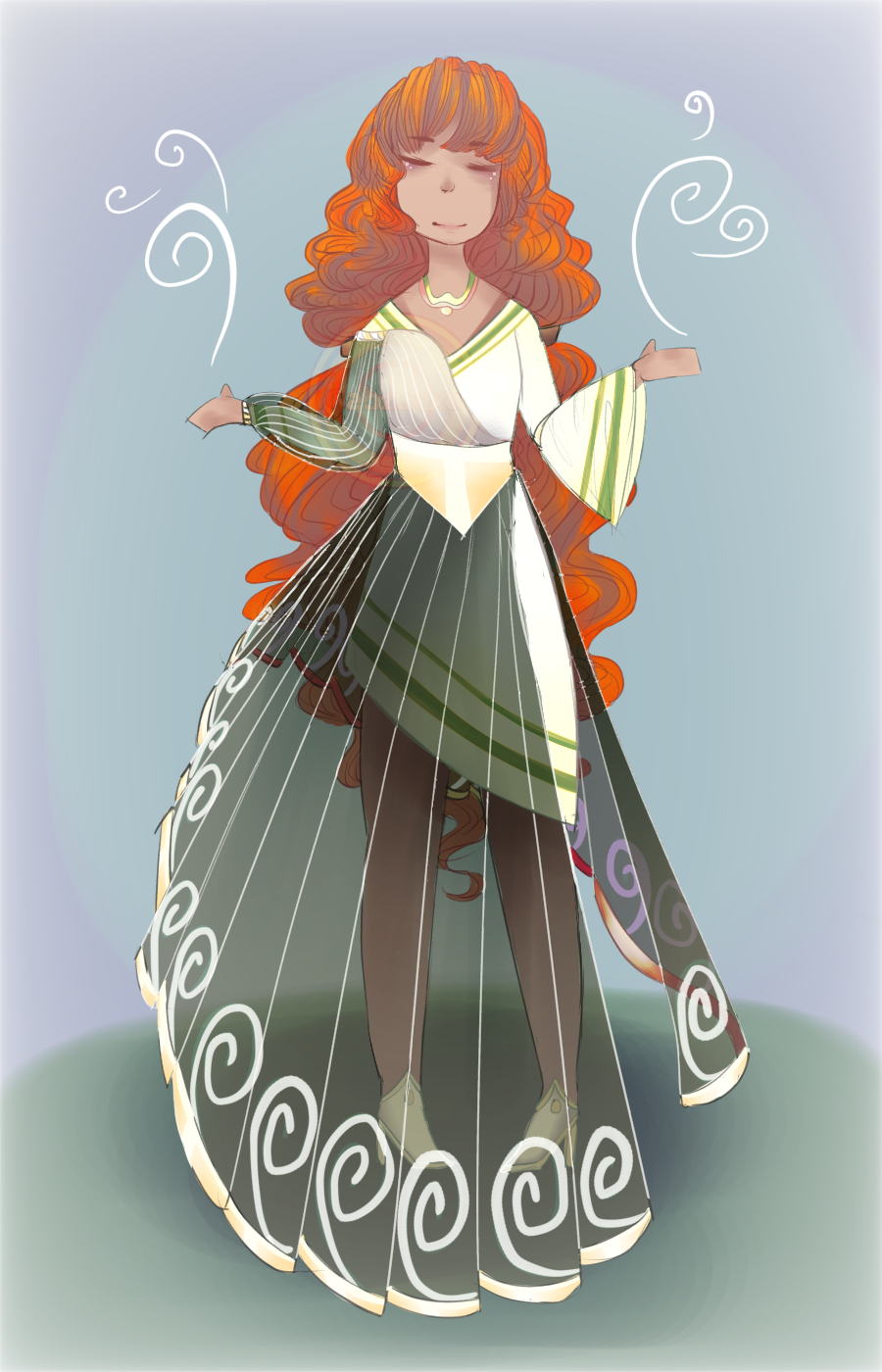 The wind - ibisPaint