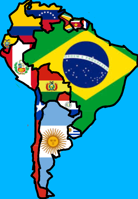 mapa de latam - ibisPaint