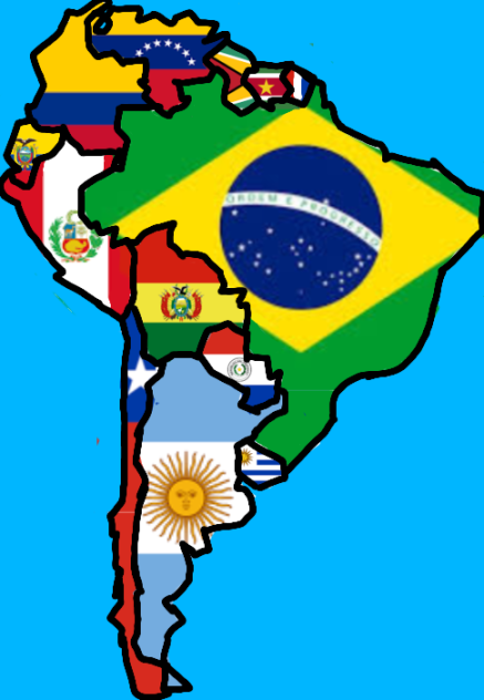 mapa de latam - ibisPaint