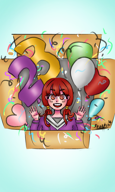 happy birthday to Lolo 😘 - ibisPaint