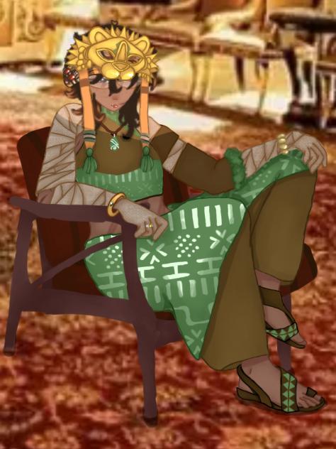 Billison Ash’s Liongrub outfit - ibisPaint