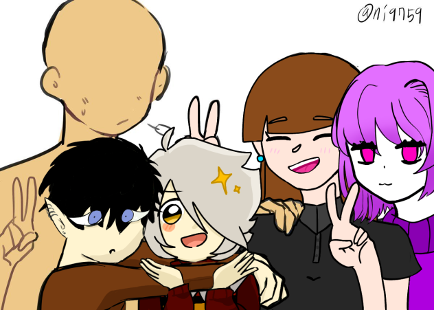 Friends Collab - ibisPaint