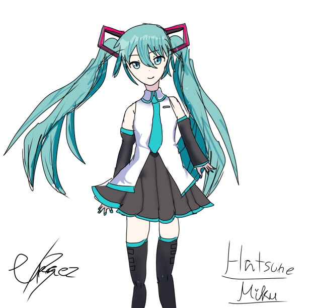 Hatsune Miku - ibisPaint