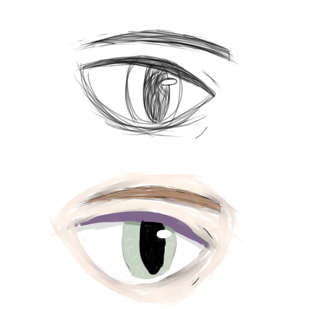 Eye practice - ibisPaint