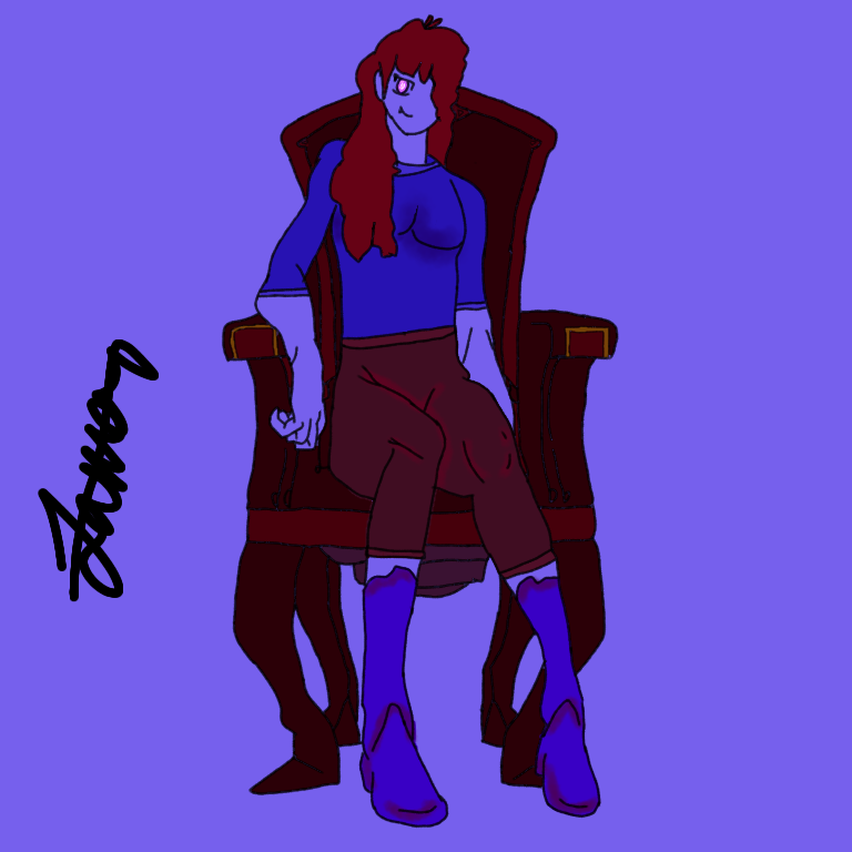 Thanos Controlled Lilly Stark - ibisPaint