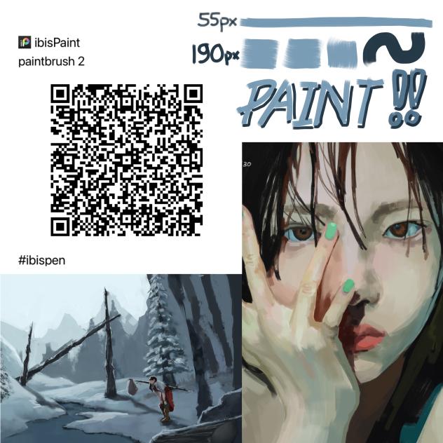 Matte Paint brush - ibisPaint