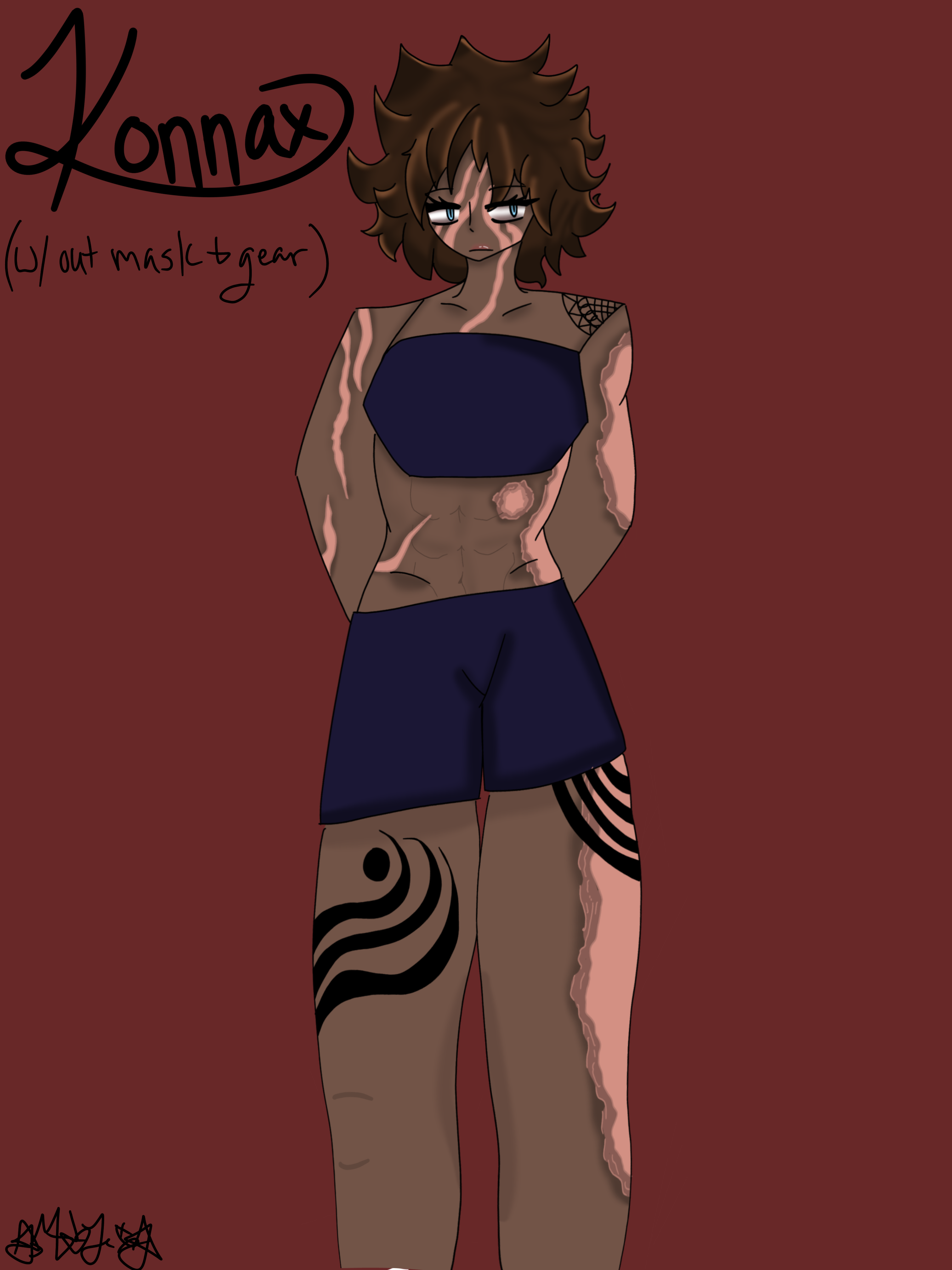 Konnax (with out mask and gear) - ibisPaint
