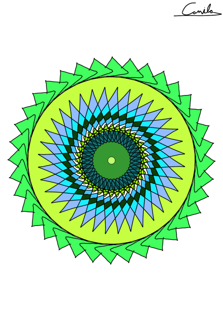 mándala 2 - ibisPaint