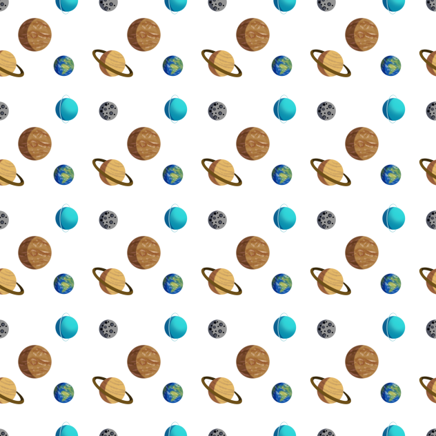 planets pattern - ibisPaint