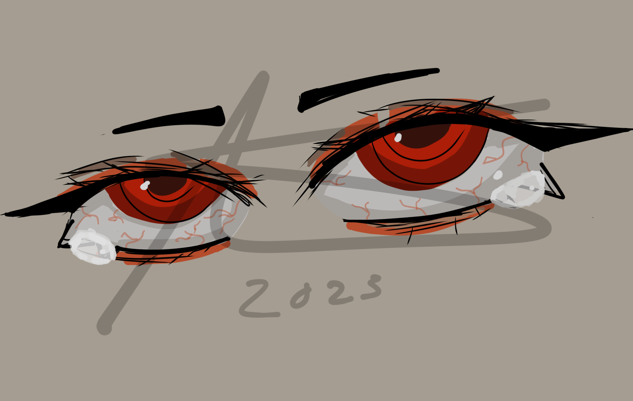 Even more eyes - ibisPaint