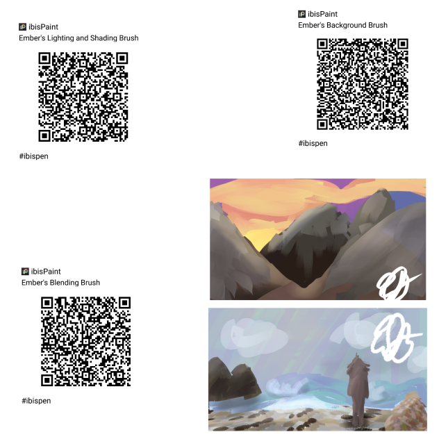 Ember's Background Brush Pack - ibisPaint