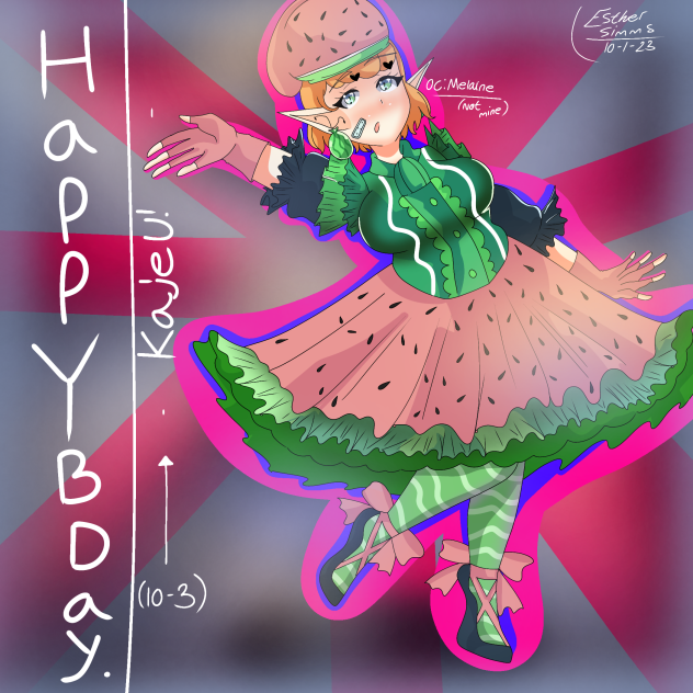 For Kajeu [Bday gift] - ibisPaint