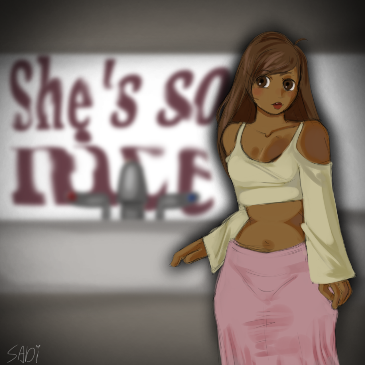 She's so nice redraw! 😼 - ibisPaint