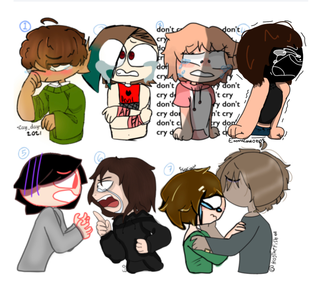 Sad collab - ibisPaint