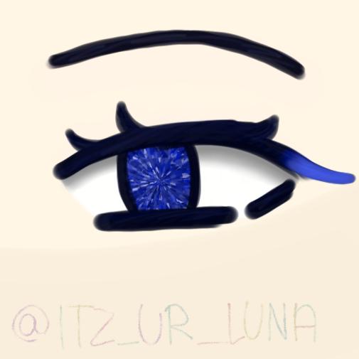 [Blue] eye - ibisPaint
