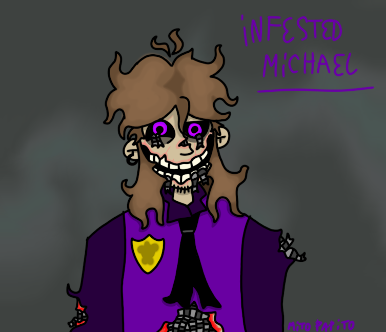 Michael with Ennard inside - ibisPaint