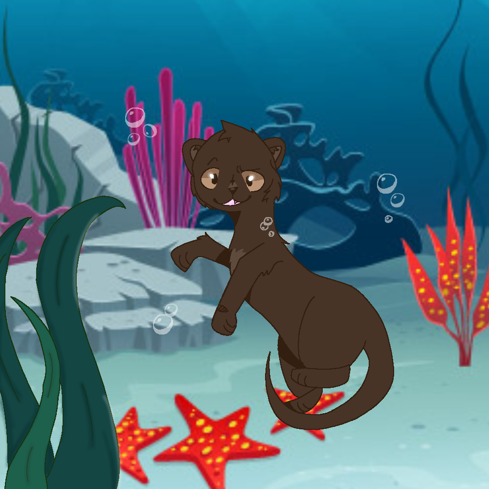 Little sea otter dude - ibisPaint