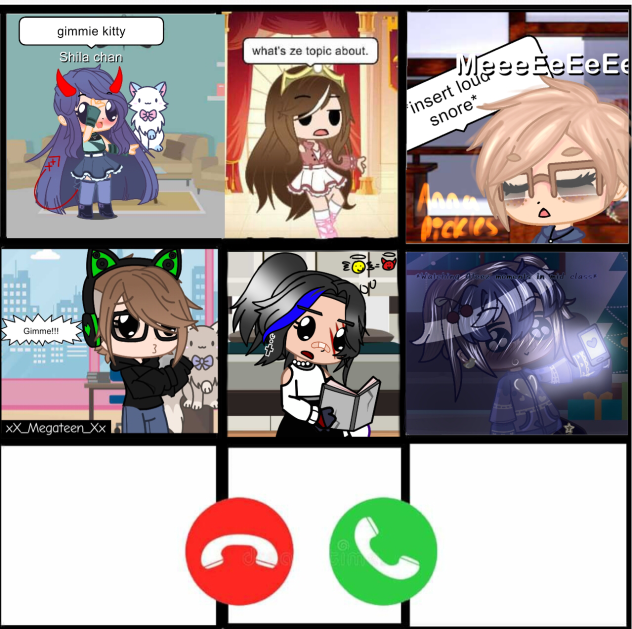 Online call oc collab - ibisPaint