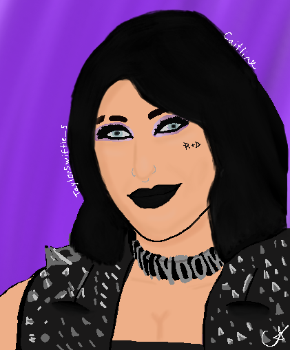 Rhea Ripley Poster for WM Kickoff Event - ibisPaint