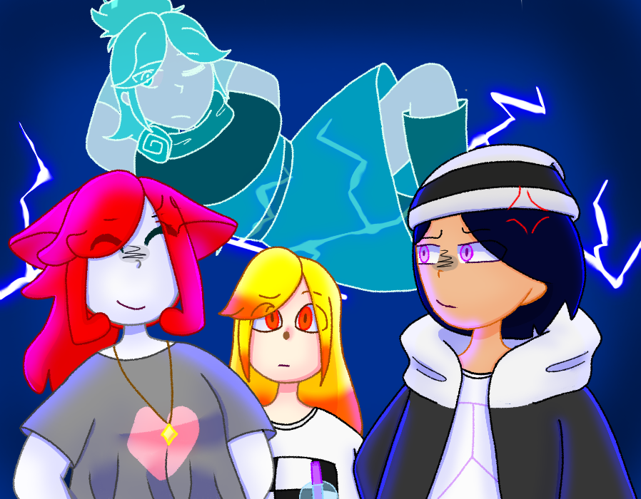 Rita and Ender hated eachother at first - ibisPaint