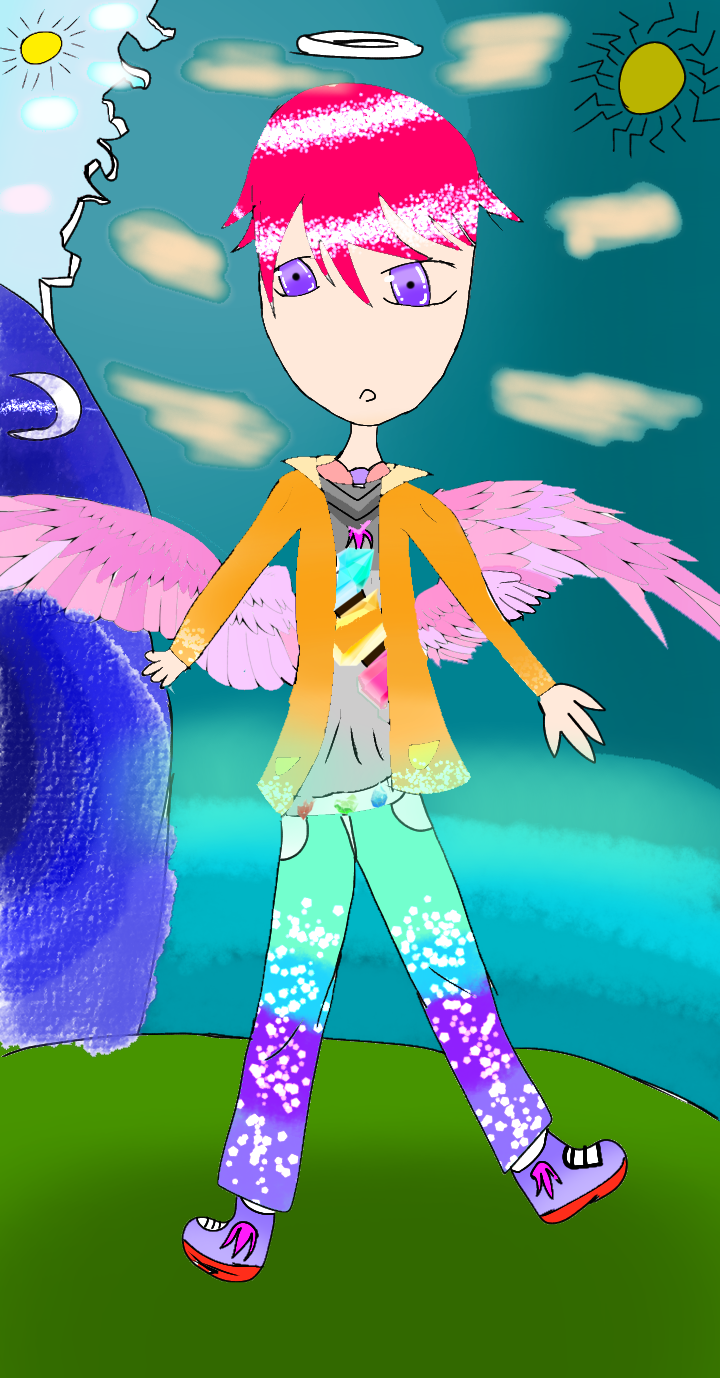 il et dans un faux Monde 🌍🌎🌏 - ibisPaint