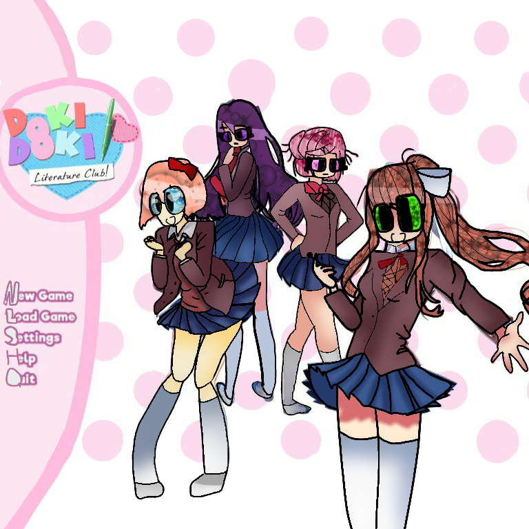 Welcome to the Doki Doki Literature Club - ibisPaint