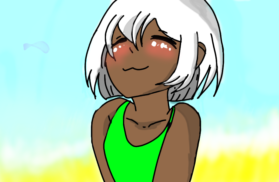 Menina da praia🌴🌴 - ibisPaint